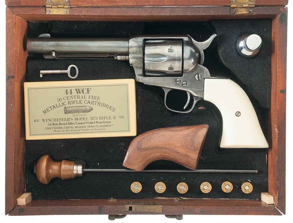Colt Single Action Army Revolver 44 CF | Rock Island Auction