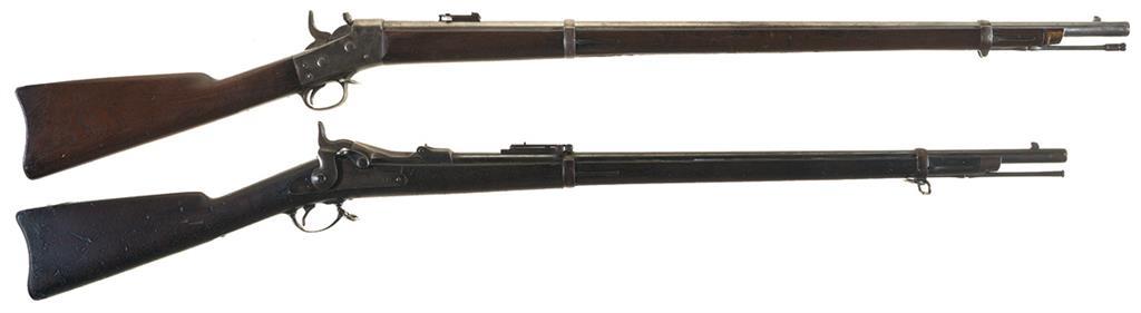Two U.S. Springfield Breech-Loading Martial Rifles | Rock Island Auction