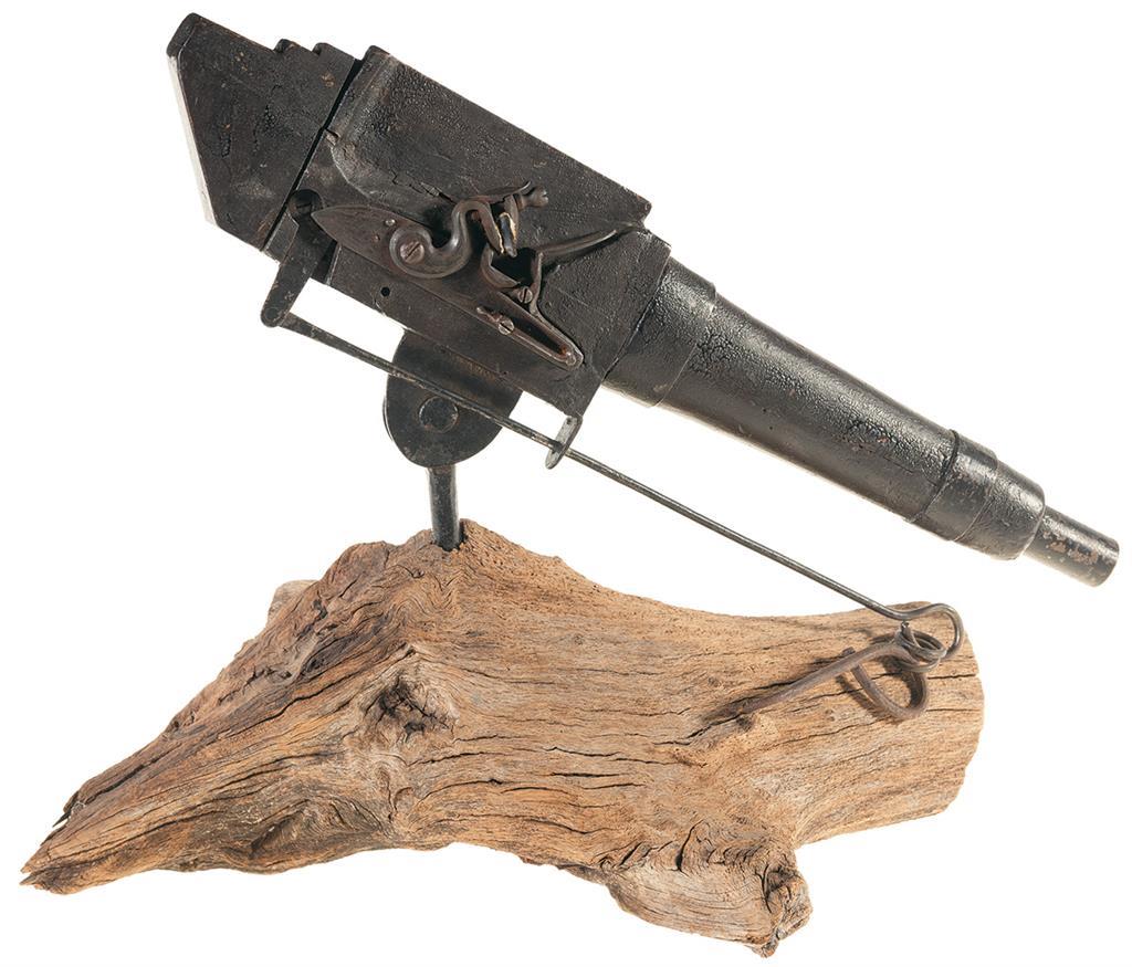 Mounted Flintlock Grave Robber Gun | Rock Island Auction