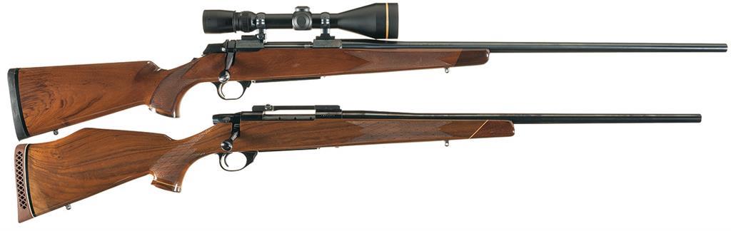 Two Bolt Action Rifles -A) Browning Medallion Rifle with Scope | Rock ...