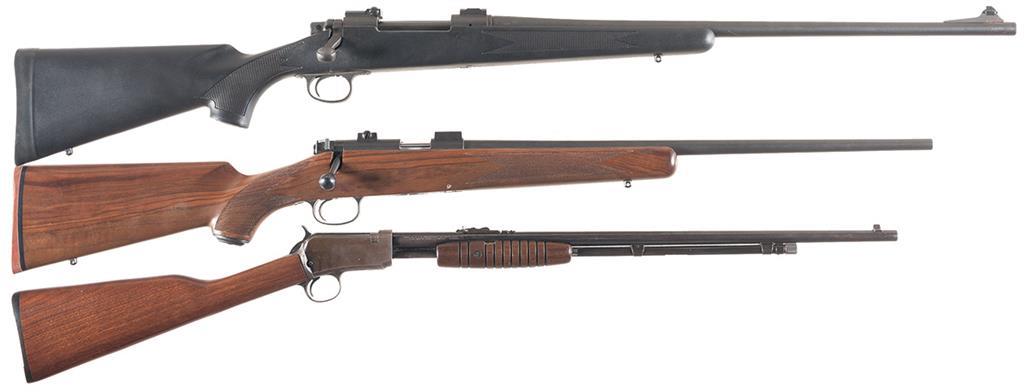 Three Sporting Rifles | Rock Island Auction