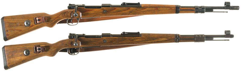 Two 98K Bolt Action Rifles | Rock Island Auction