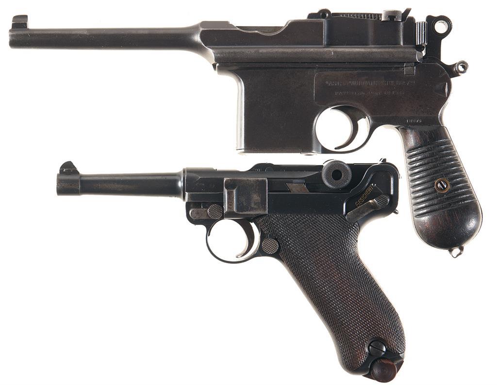 Two Semi-Automatic Pistols -A) Astra Model 900 Pistol | Rock Island Auction