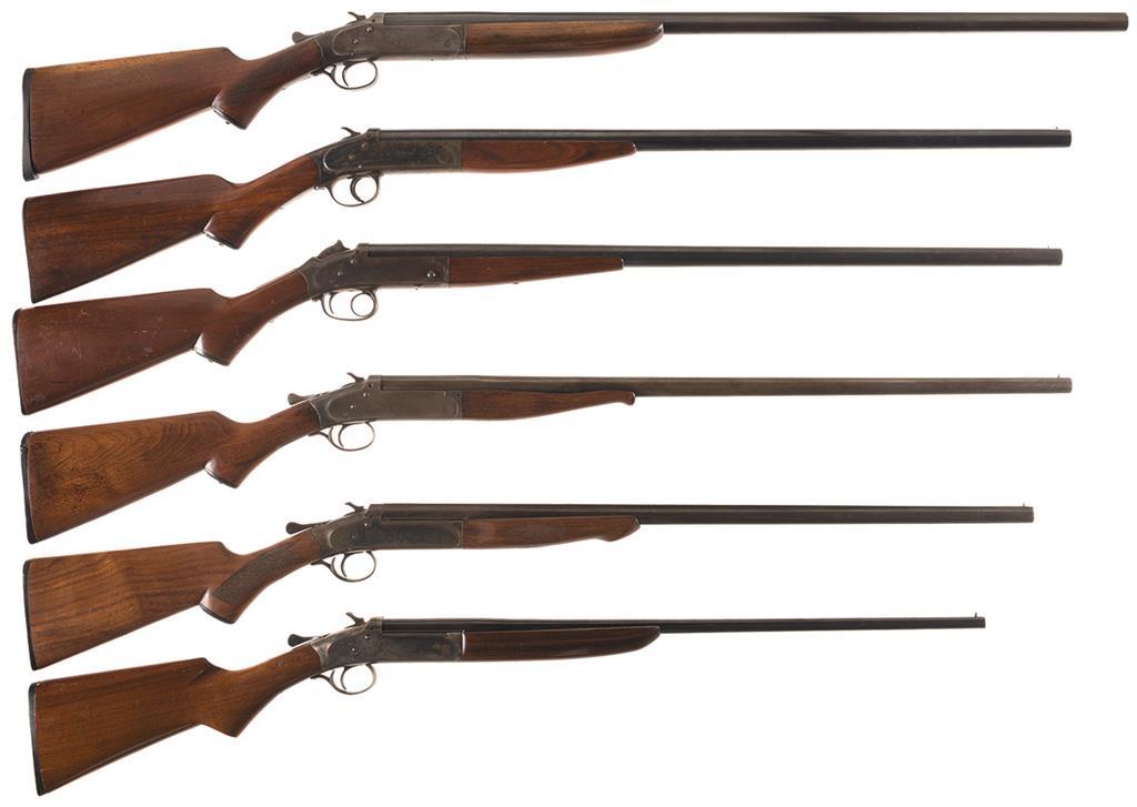 Six Iver Johnson Manufactured Shotguns | Rock Island Auction
