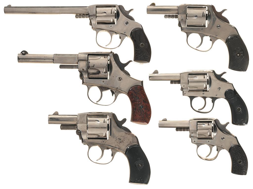 Six Iver Johnson DA Revolvers | Rock Island Auction