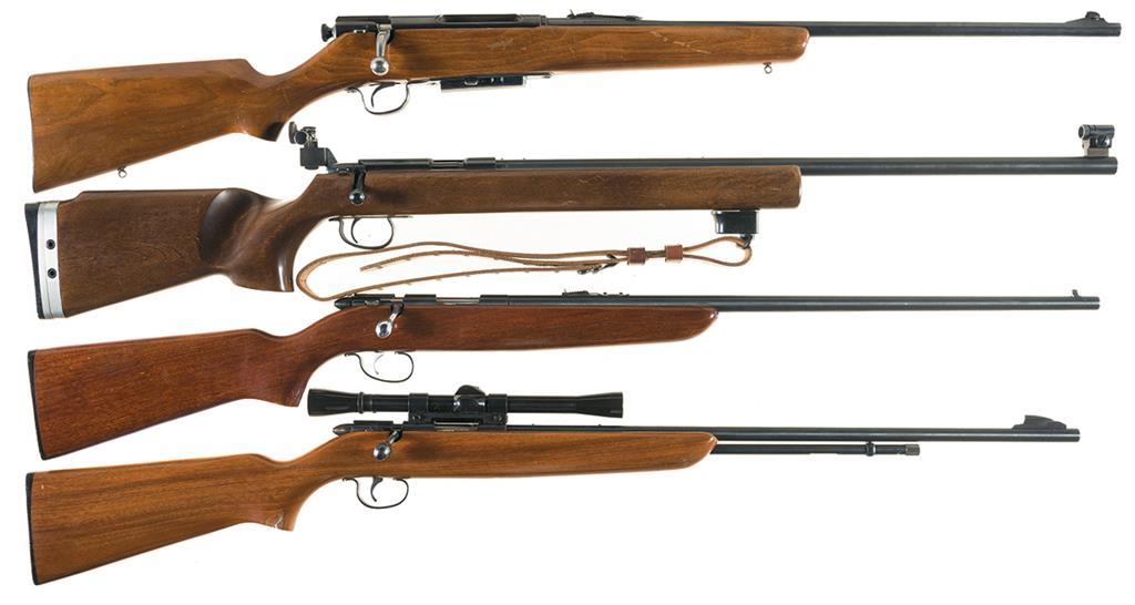 Four Bolt Action Rifles -A) Savage Super Sporter Rifle | Rock Island ...
