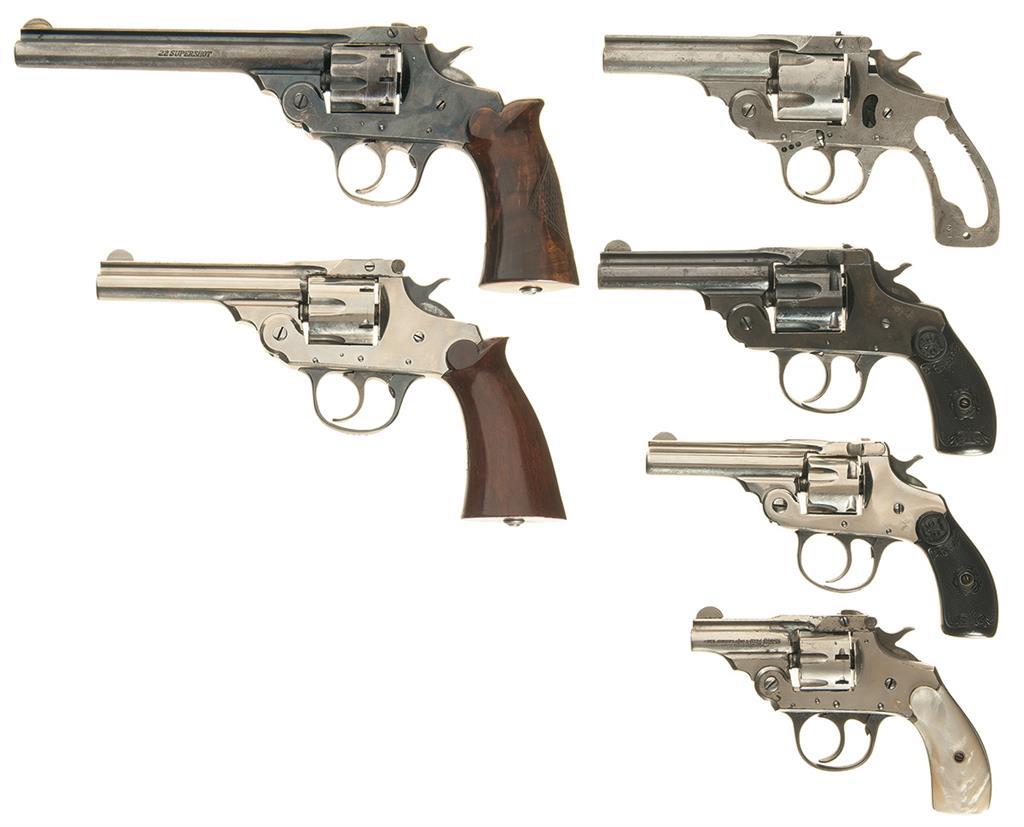 Six Iver Johnson DA Revolvers | Rock Island Auction