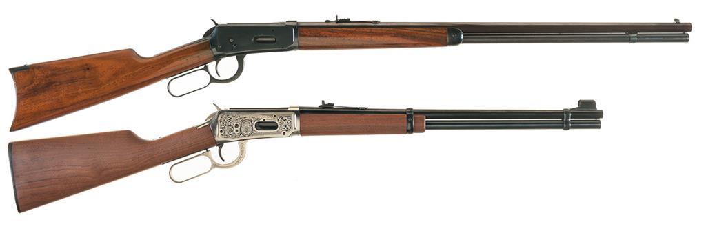 Two Winchester Lever Action Long Guns | Rock Island Auction