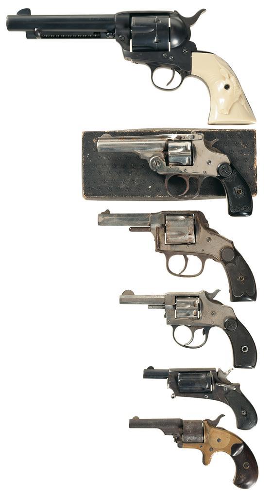 Six Revolvers -A) Great Western Arms Single Action Army Revolver | Rock ...