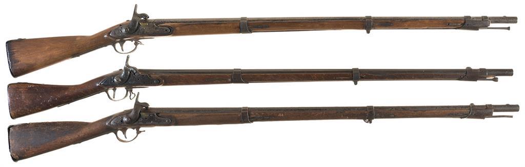 Three U.S. Muskets | Rock Island Auction