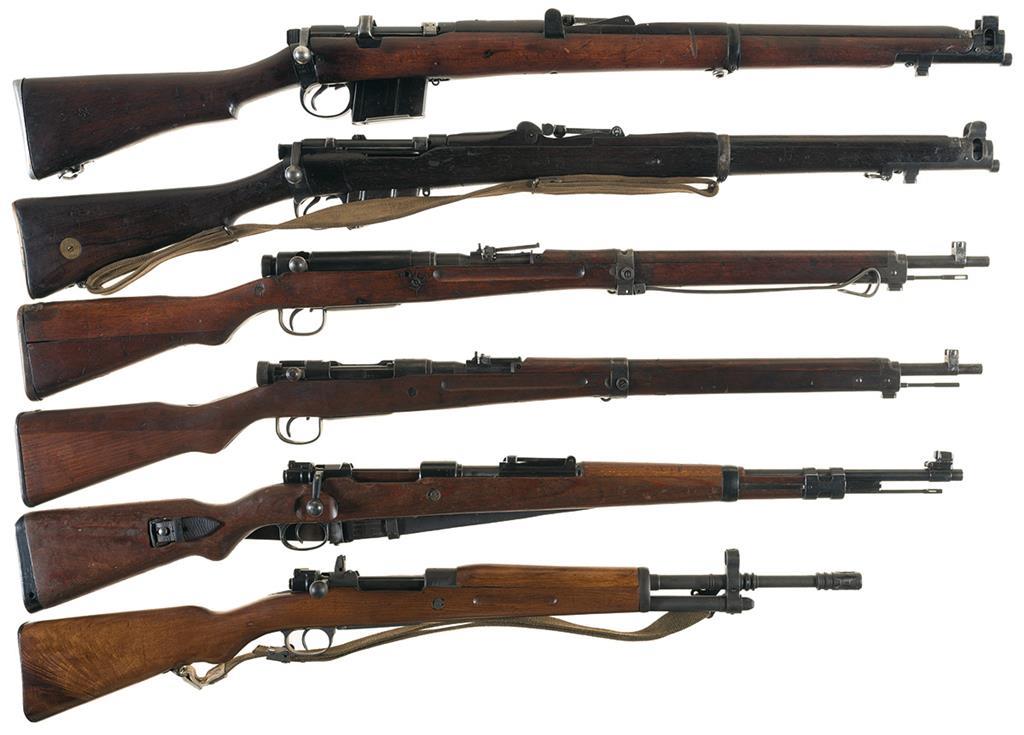 Six Bolt Action Military Long Guns | Rock Island Auction