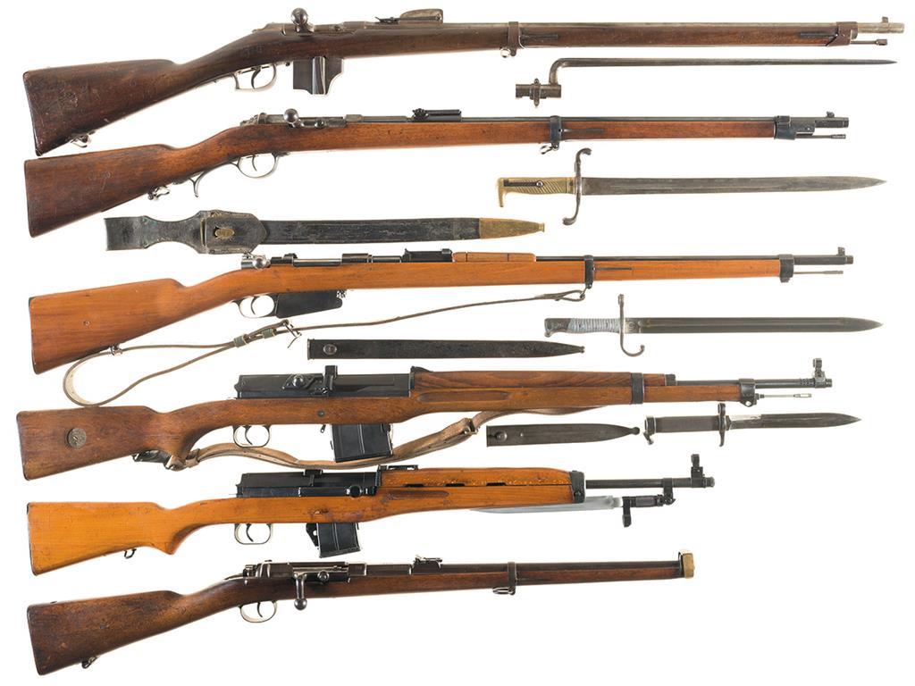 Six Military Long Guns | Rock Island Auction