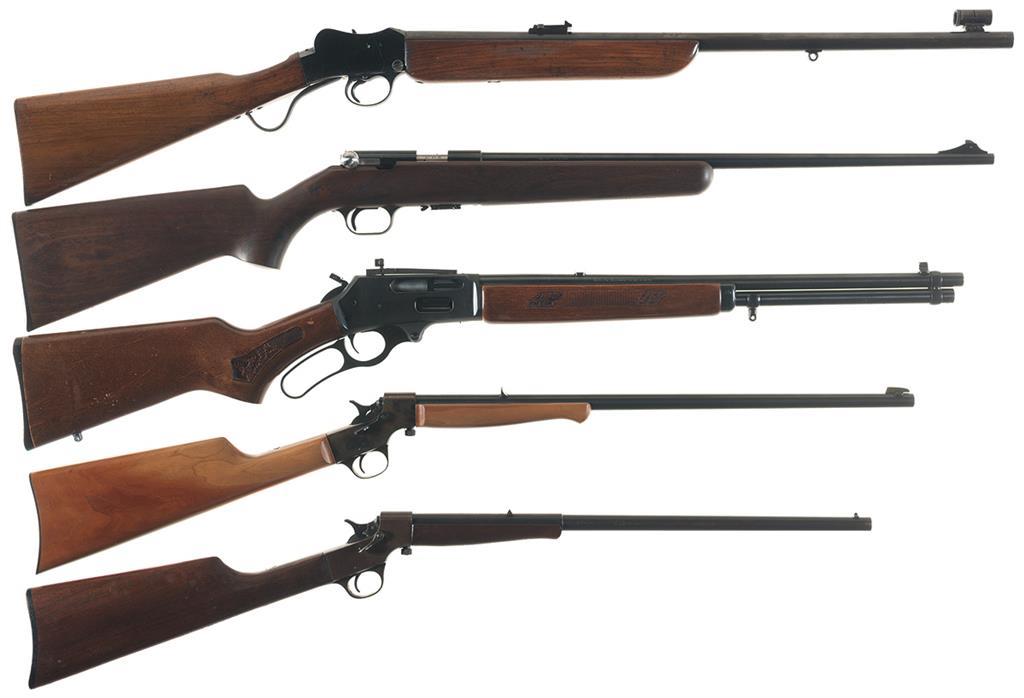 Five Rifles | Rock Island Auction