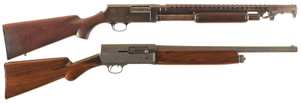 Two Riot Shotguns | Rock Island Auction