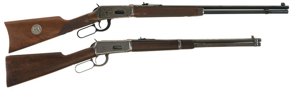 Two Winchester Lever Action Long Guns | Rock Island Auction