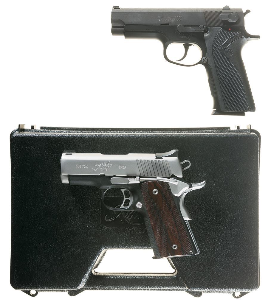 Two Semi-Automatic Pistols -A) Smith & Wesson Model 411 Pistol | Rock ...
