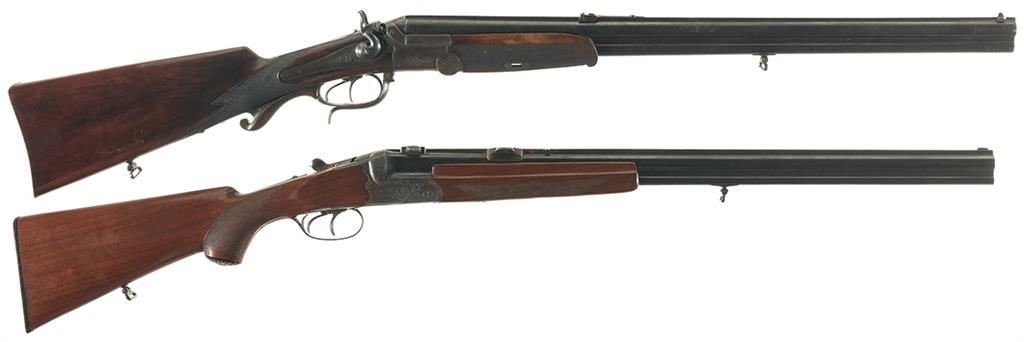 Two German Over/Under Combination Guns | Rock Island Auction
