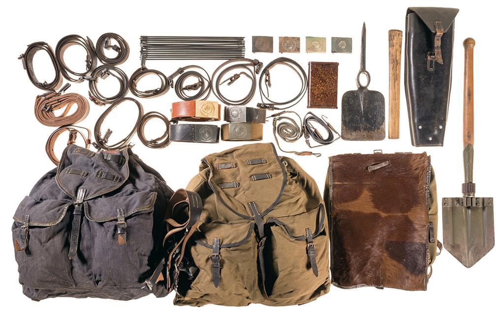Grouping of German World War II Military Style Items | Rock Island Auction