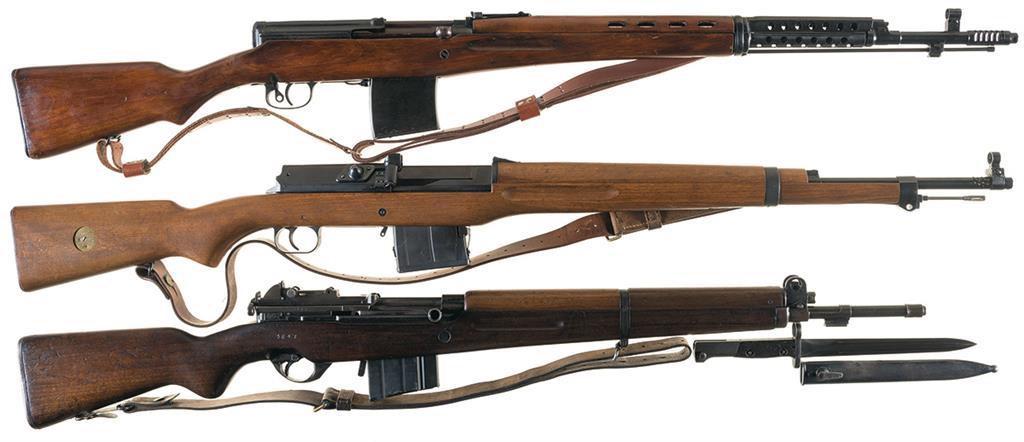 Three Semi-Automatic European Military Rifles | Rock Island Auction