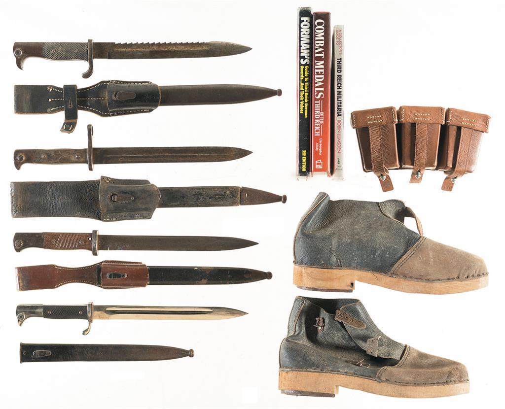 Grouping of German Items and Collector-Themed Papers and Books | Rock ...