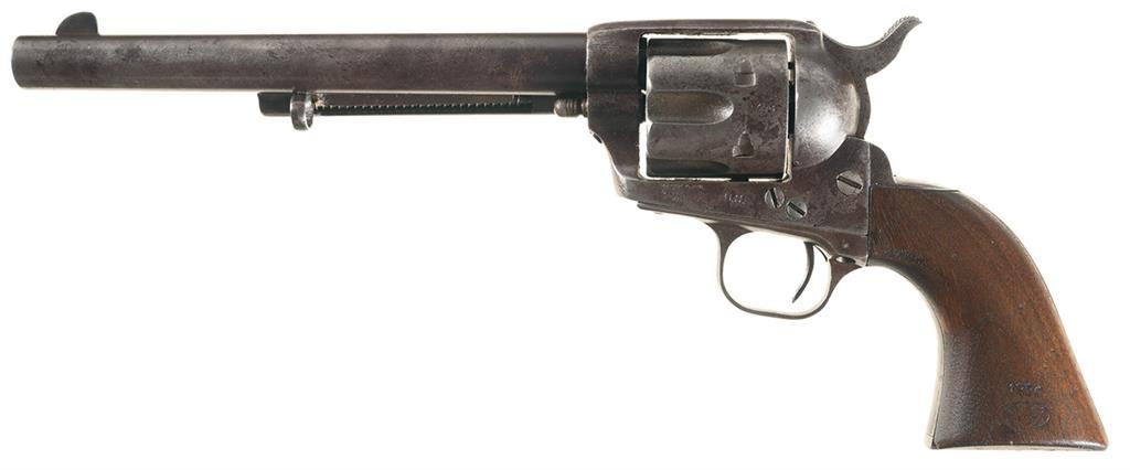 Colt Cavalry Single Action Army Revolver with Factory Letter | Rock ...
