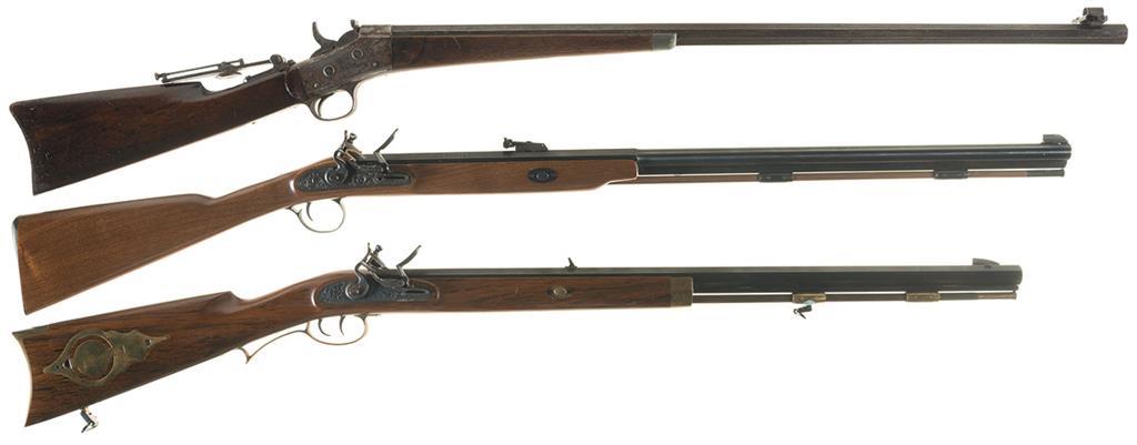 Three Rifles -A) Remington Rolling Block | Rock Island Auction