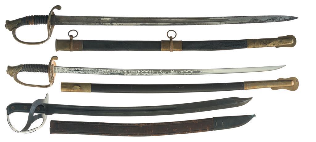 Three American-Style Swords | Rock Island Auction