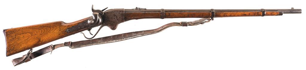 Spencer Military Rifle with Sling | Rock Island Auction