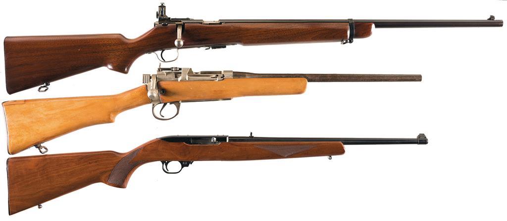 Three Long Guns -A) Savage Model 19 NRA Bolt Action Rifle | Rock Island ...