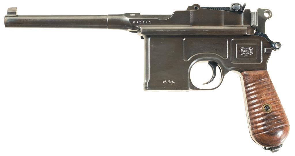 Mauser Model 1930 Commercial Chinese Contract Broomhandle Pistol | Rock ...