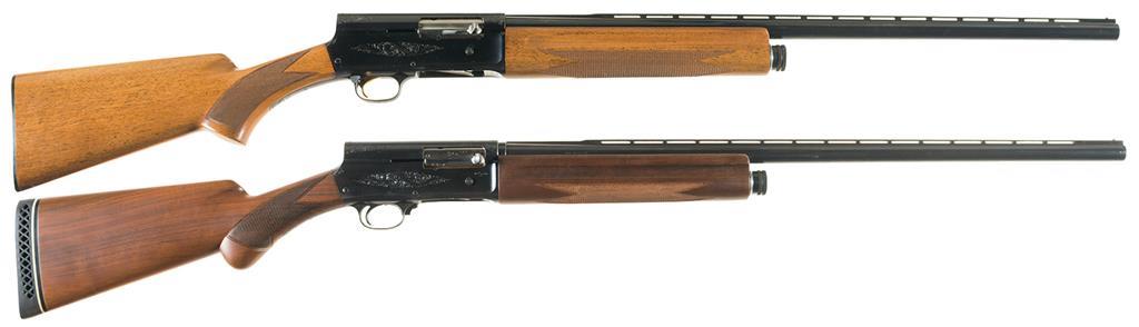 Two Browning Semi-Automatic Shotguns -A) Browning Auto 5 Model L | Rock ...