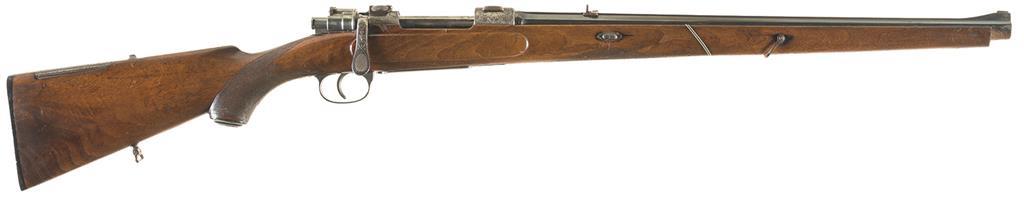Engraved Custom Mauser Bolt Action Rifle | Rock Island Auction