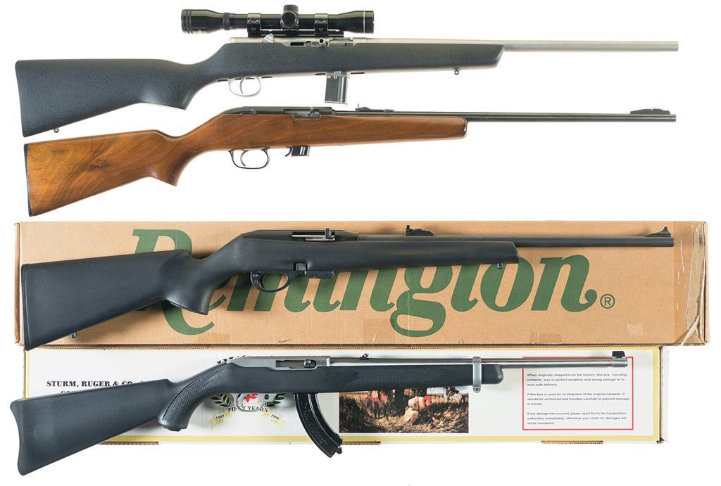 Four Semi-Automatic Sporting Long Guns -A) AMT Magnum Hunter Rif | Rock ...