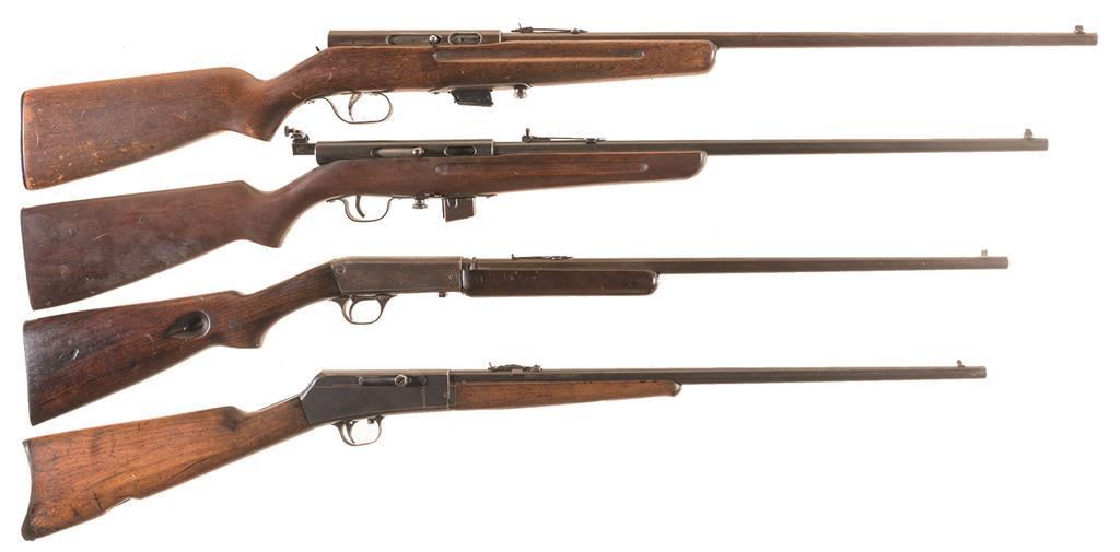 Four Semi-Automatic Sporting Rifles -A) Early Marlin Model A1 Ri | Rock ...