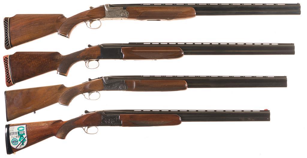 Four Over/Under Shotguns -A) SKB Ithaca Model 600 Shotgun | Rock Island ...