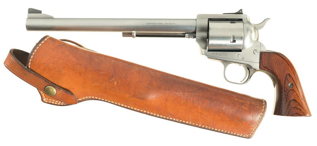 Freedom Arms Model 83 Single Action Revolver with Holster | Rock Island ...