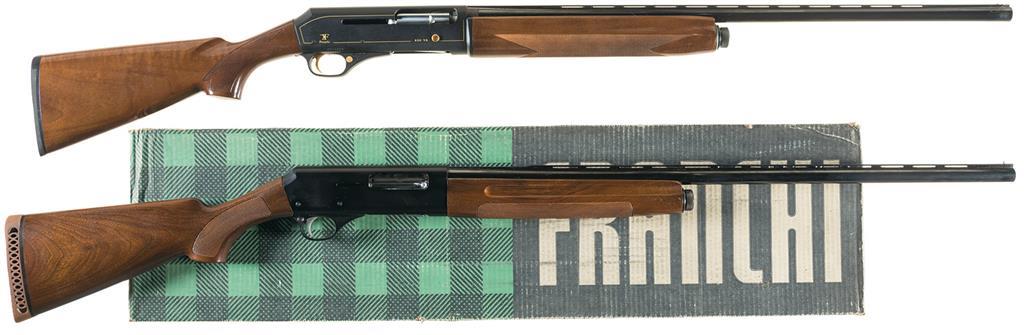 Two Franchi 20 Gauge Semi-Automatic Shotguns -A) Franchi Model 6 | Rock ...