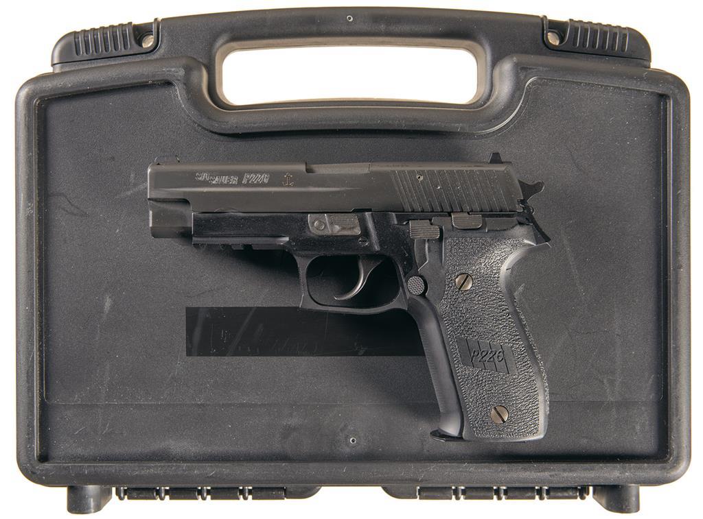 Sig Sauer Model P226 'Navy SEAL' Semi-Automatic Pistol with Case | Rock ...