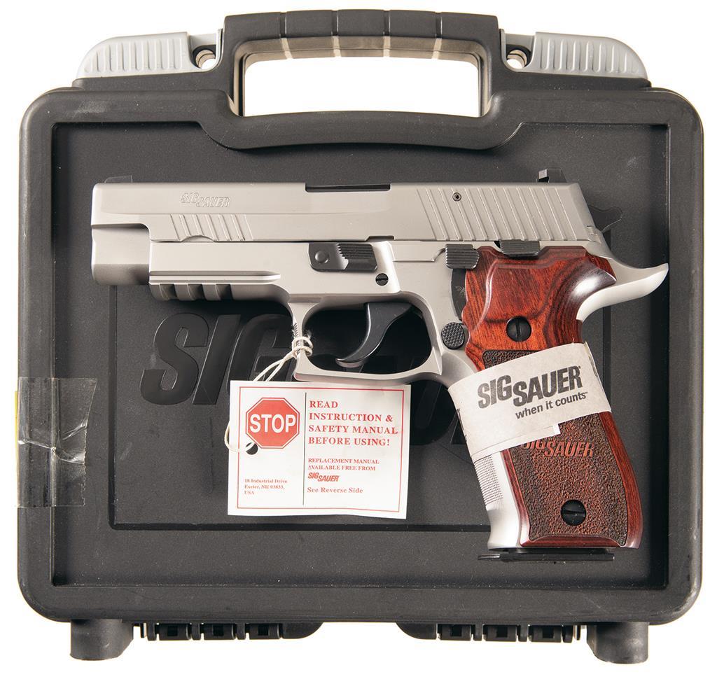 Sig Sauer Model P226 Elite Semi-Automatic Pistol with Case | Rock ...