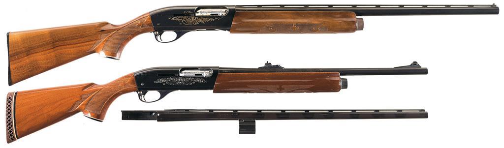 Two Remington Semi-Automatic Shotguns -A) Remington Model 100 Sh | Rock ...