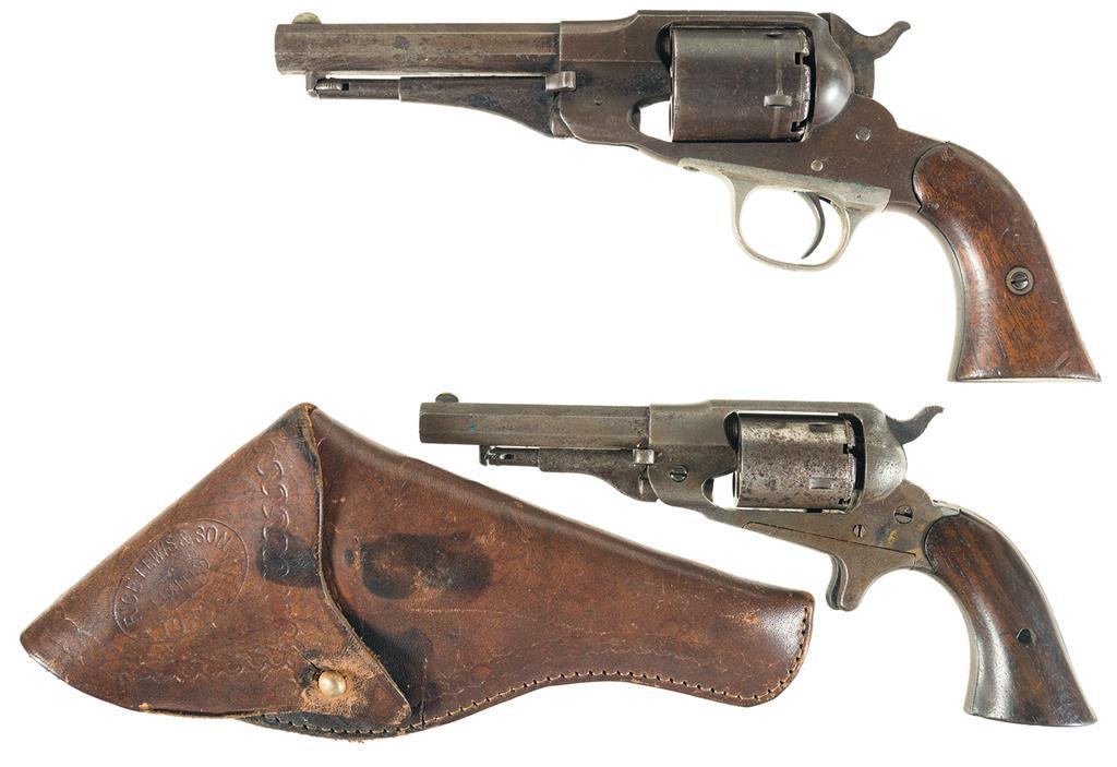 Two Remington Cartridge Conversion Revolvers | Rock Island Auction