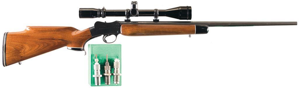 Custom BSA Martini Single Shot Falling Block Rifle with Scope an | Rock ...