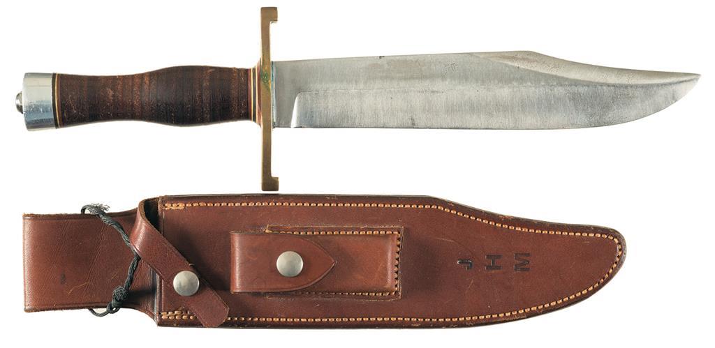 Randall Model 12-9 Sportsman Bowie with Sheath | Rock Island Auction