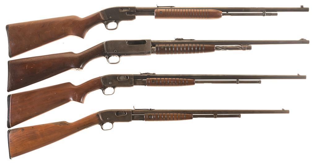 Four Slide Action Rifles -A) Savage Model 29B Rifle | Rock Island Auction