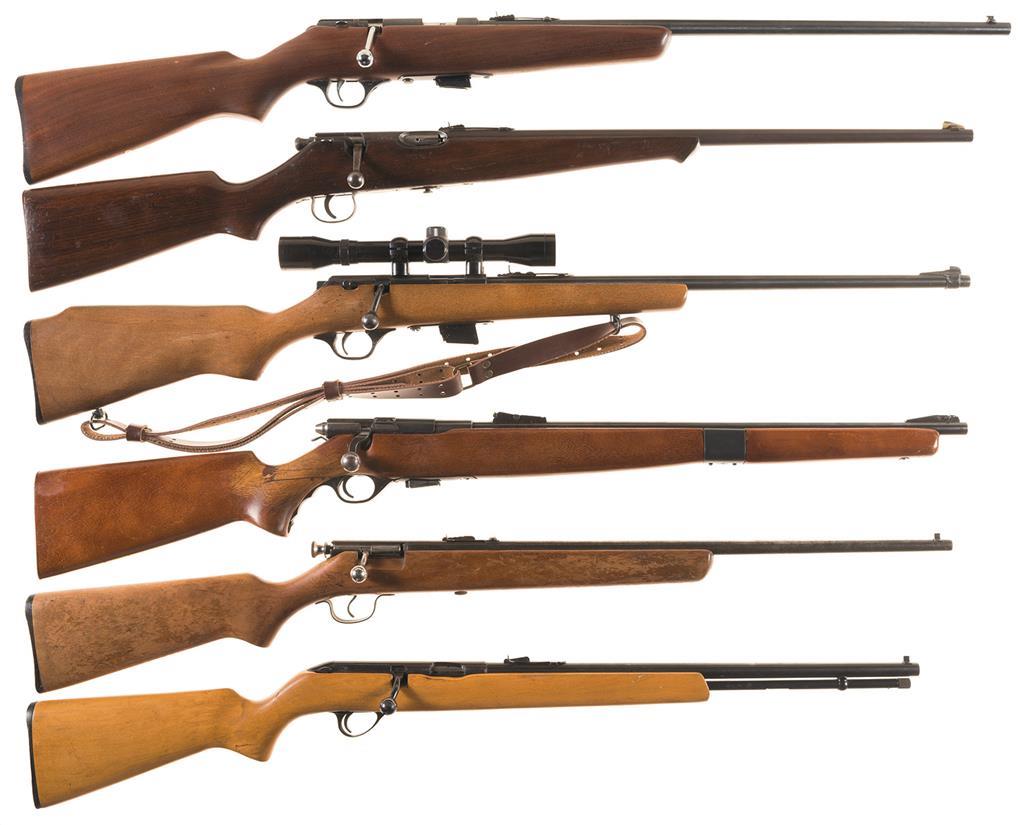 Six Bolt Action Rifles -A) Marlin Model 80 Rifle | Rock Island Auction