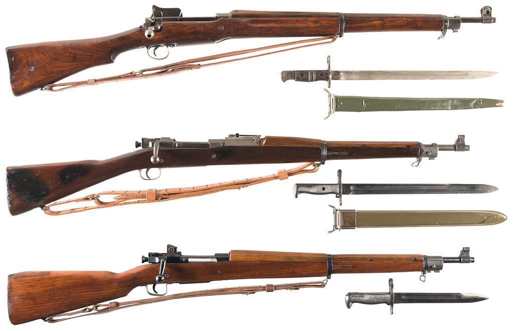 Three U.S Military Rifles | Rock Island Auction