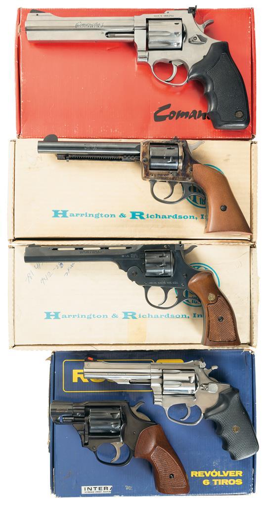 Five Double Action Revolvers -A) RSA Comanche I Revolver | Rock Island ...