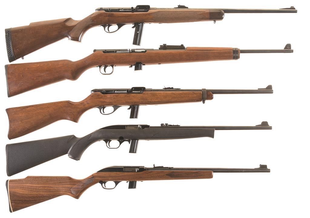 Five Semi-Automatic Sporting Long Arms -A) Mitchell Model 15/22D | Rock ...