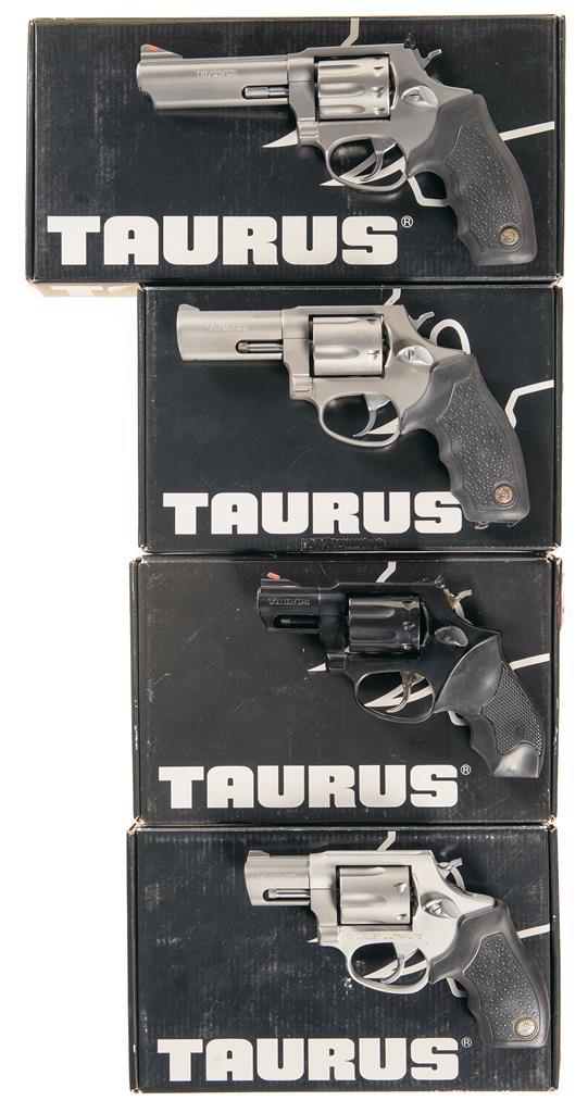 Four Boxed Taurus Double Action Revolvers -A) Taurus Model 94 Re | Rock ...