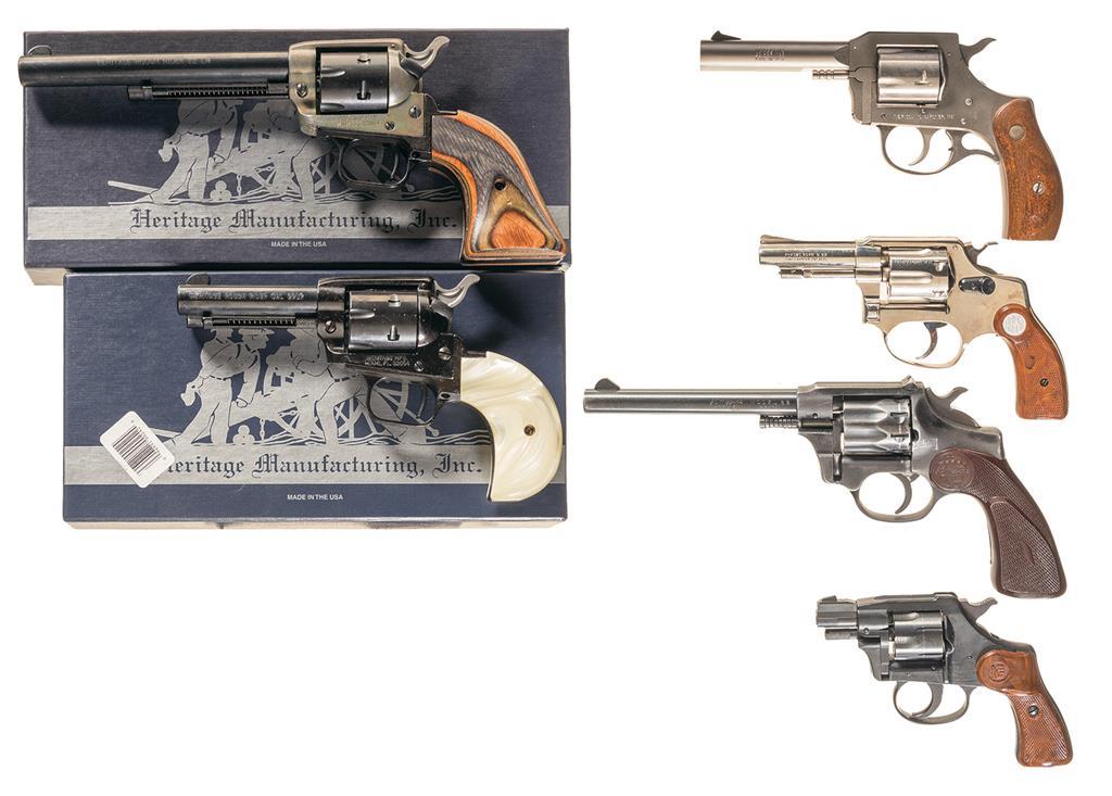 Six Revolvers | Rock Island Auction